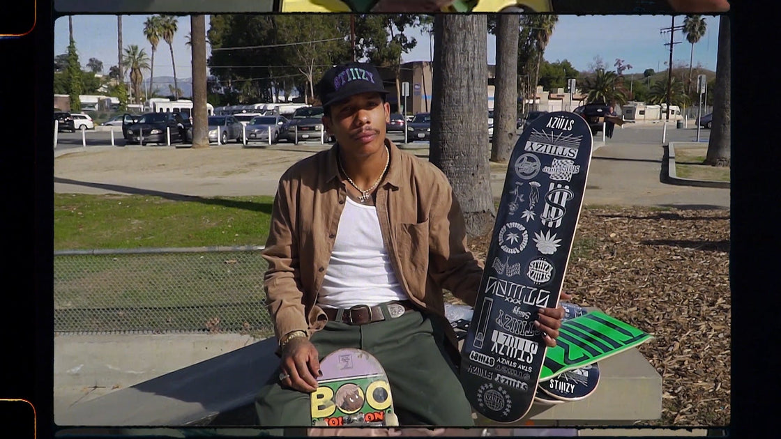 Boo Johnson's Skatepark Giveaway | STIIIZY"