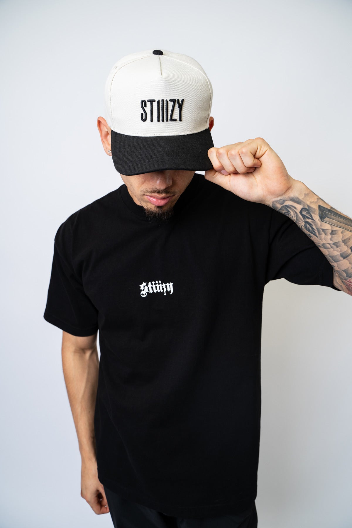 STIIIZY Premium Cream Snapback – Luxury Streetwear Hats