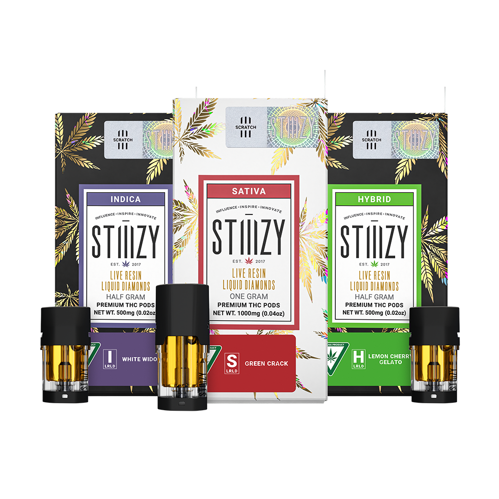 Live Resin - Liquid Diamond THC Pods - STIIIZY