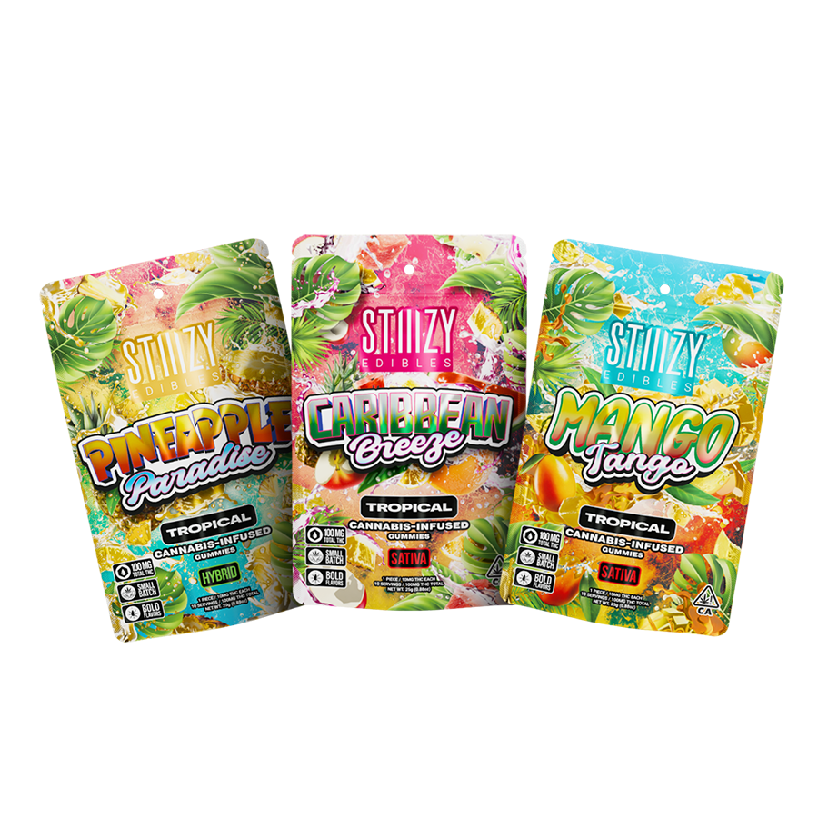 STIIIZY 100mg Tropical Gummy Edibles