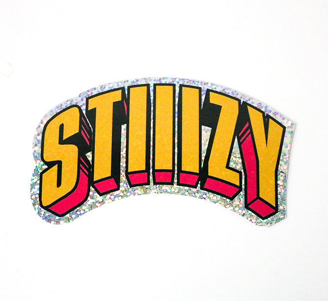 STIIIZY COMICS STICKER | Holographic Pop Style