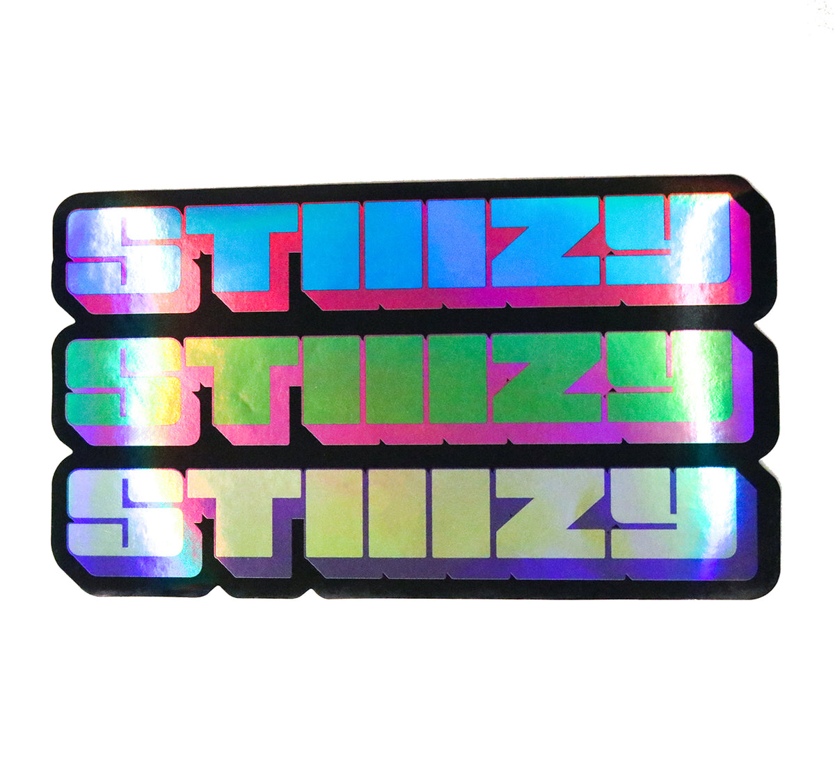 STIIIZY LOUD STICKER | Holographic Statement Piece