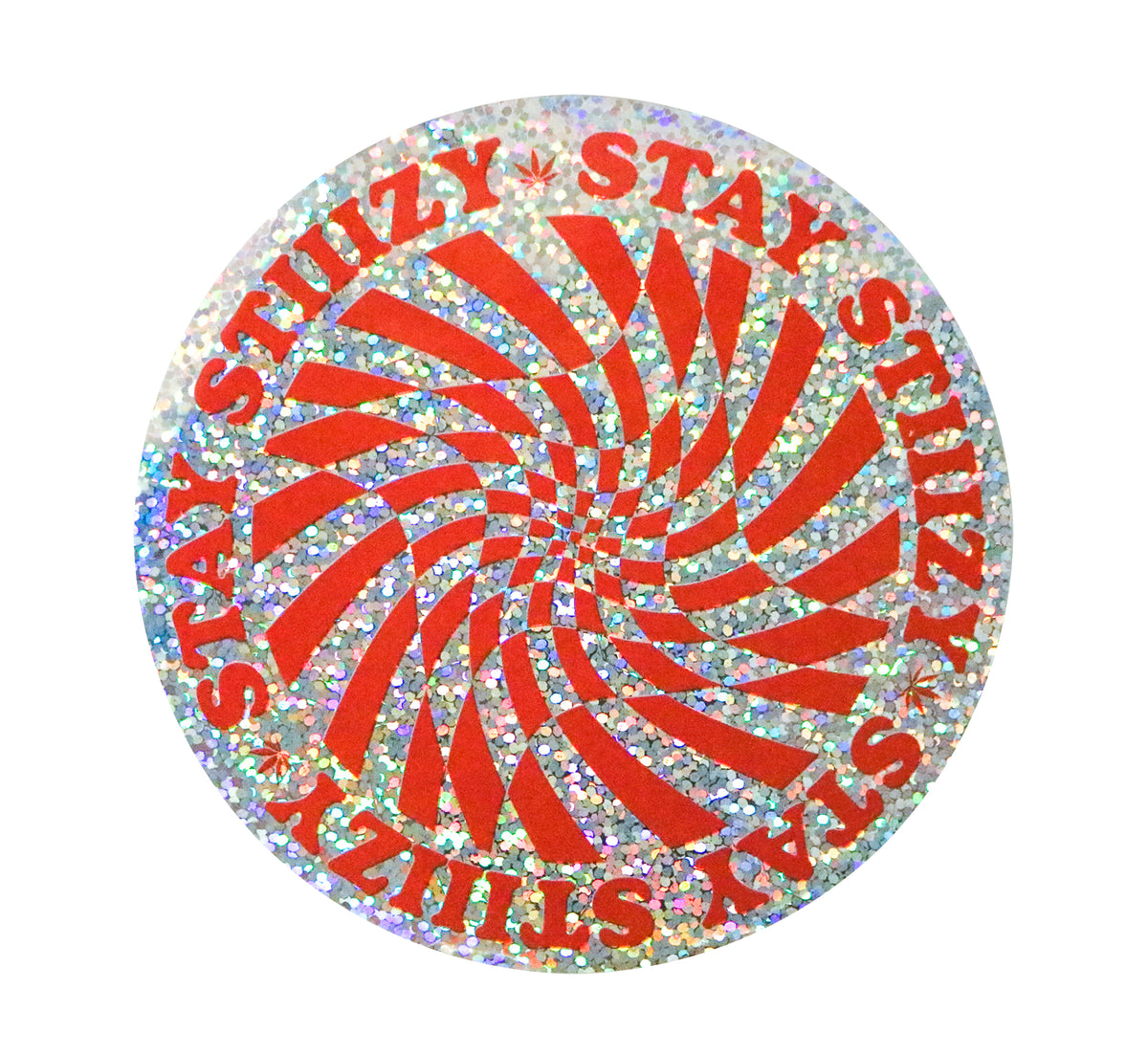 STAY STIIIZY WARP STICKER | Holographic Finish